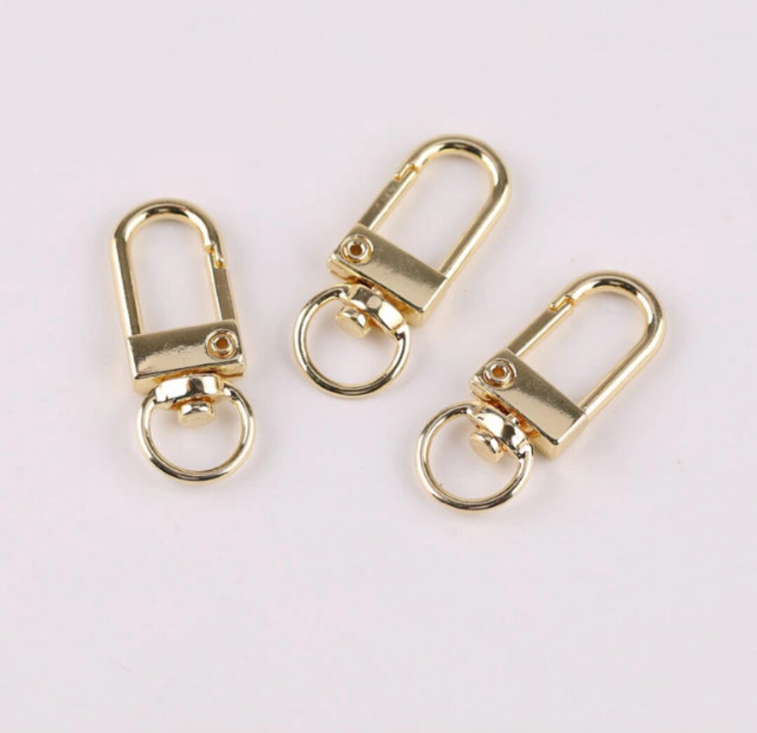 10 Rounded Square Clasps Gold - Etsy