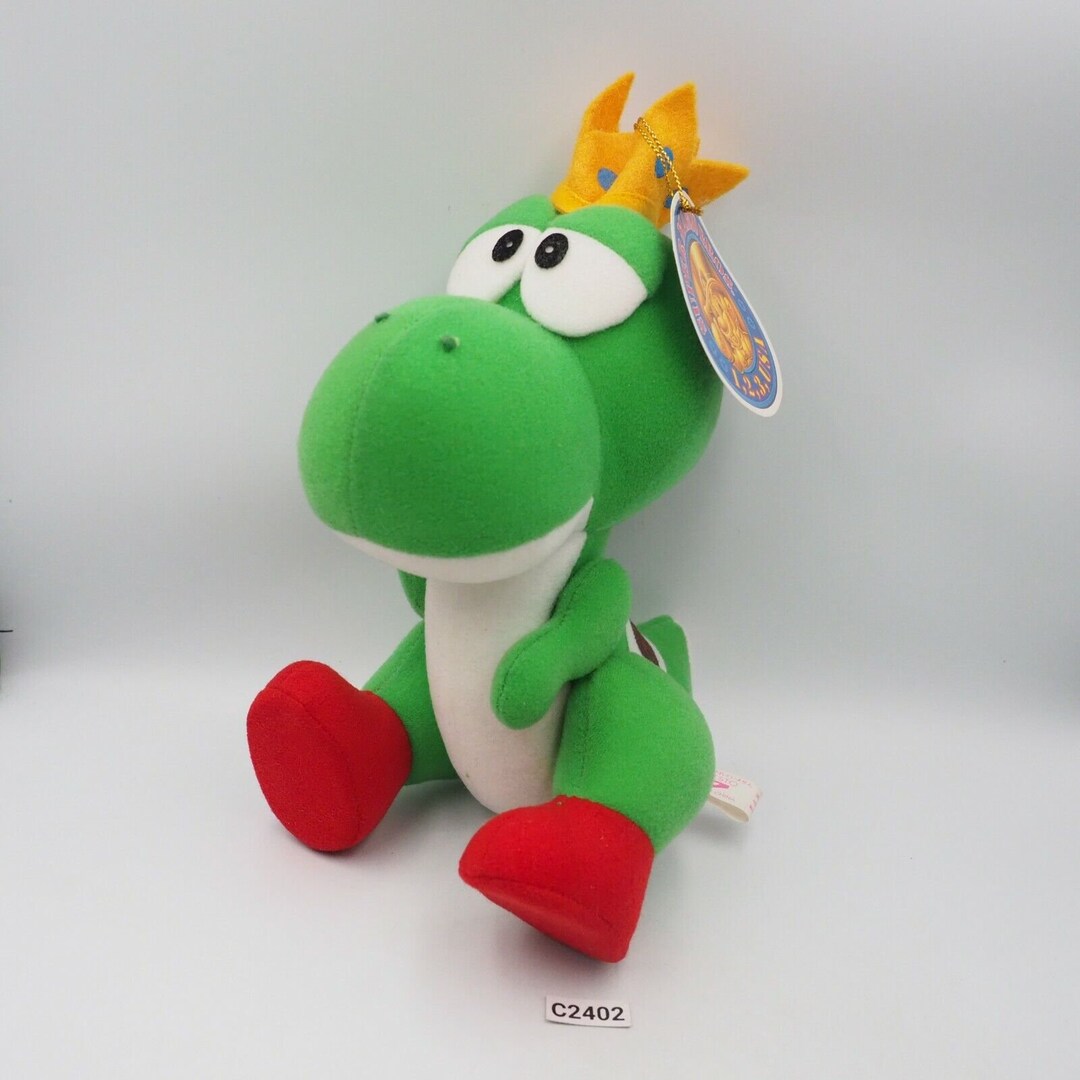 Super Mario C2402 King Yoshi Yossy Banpresto 1993 Plush - Etsy