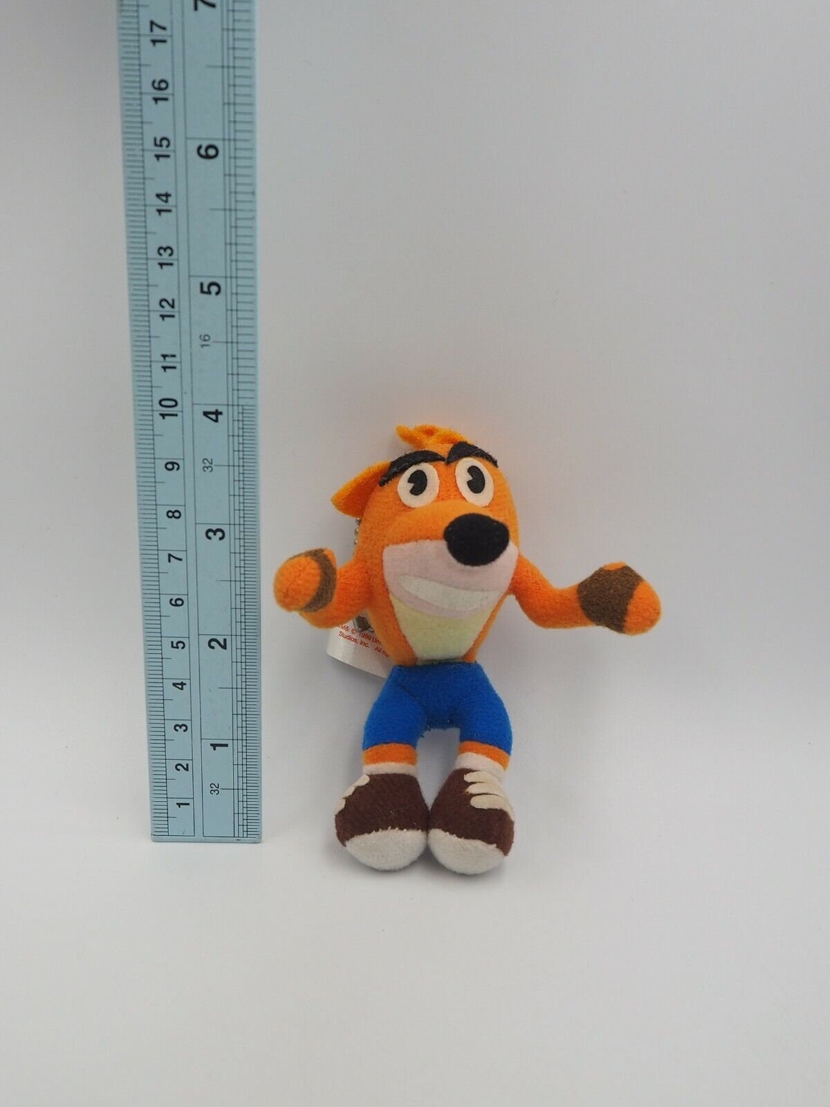 Crash Bandicoot B2309 Universal Studio Yujin 1999 Plush 4 Toy Doll ...