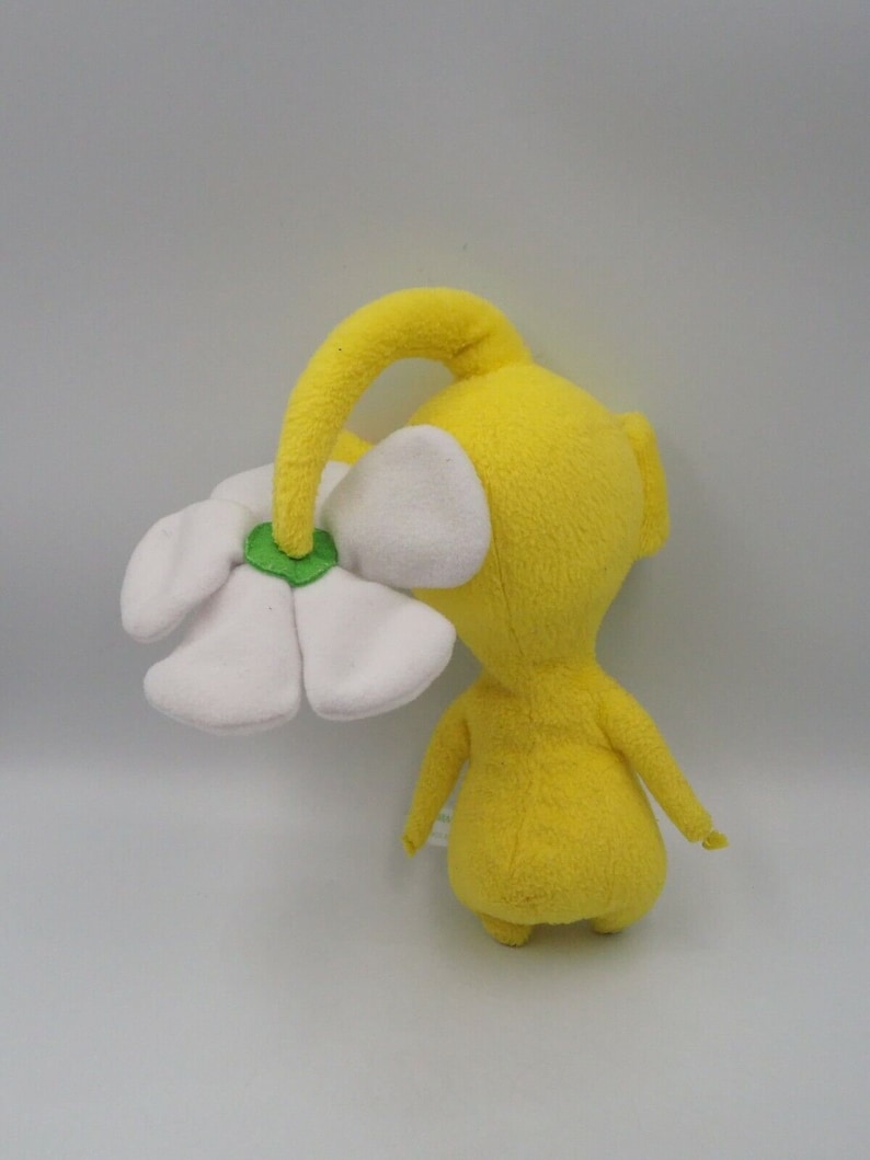 Pikmin C3001 Yellow Flower Sanei Beanie 2001 Plush 6 Stuffed Toy Doll ...