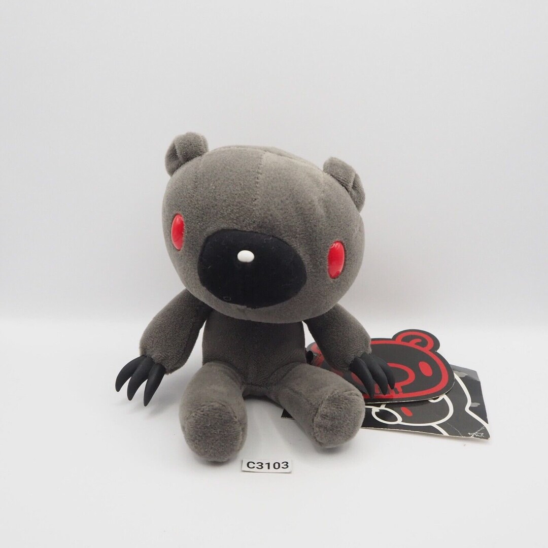 Gloomy Bear Black C3103 Gp Mori Chack Chax Cube Tag 5 Plush Toy Doll ...