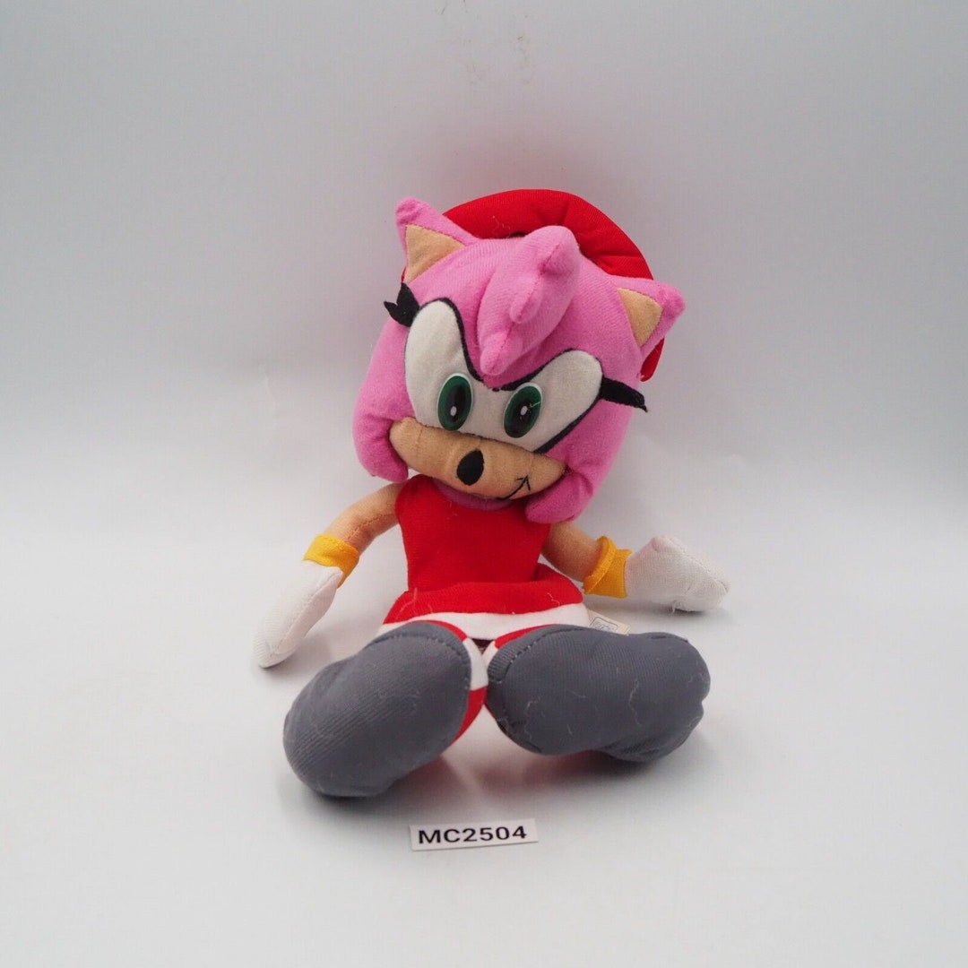 Amy Rose Sonic Mc2504 the Hedgehog Toy Network 12 Sega 2005 Plush Toy ...