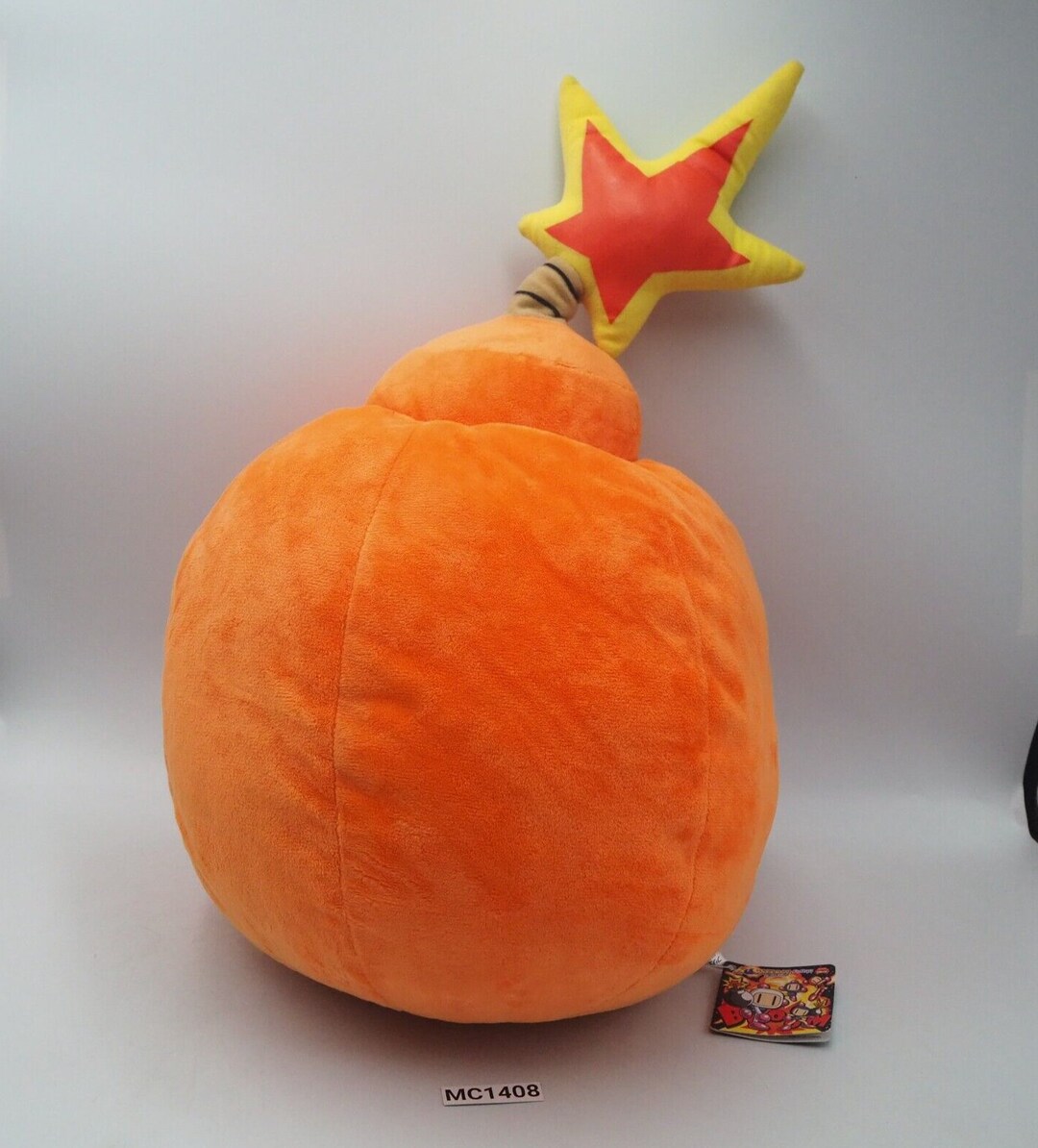 Bomberman Mc1408 Orange Bomb Furyu Cushion 14 Huge Plush - Etsy