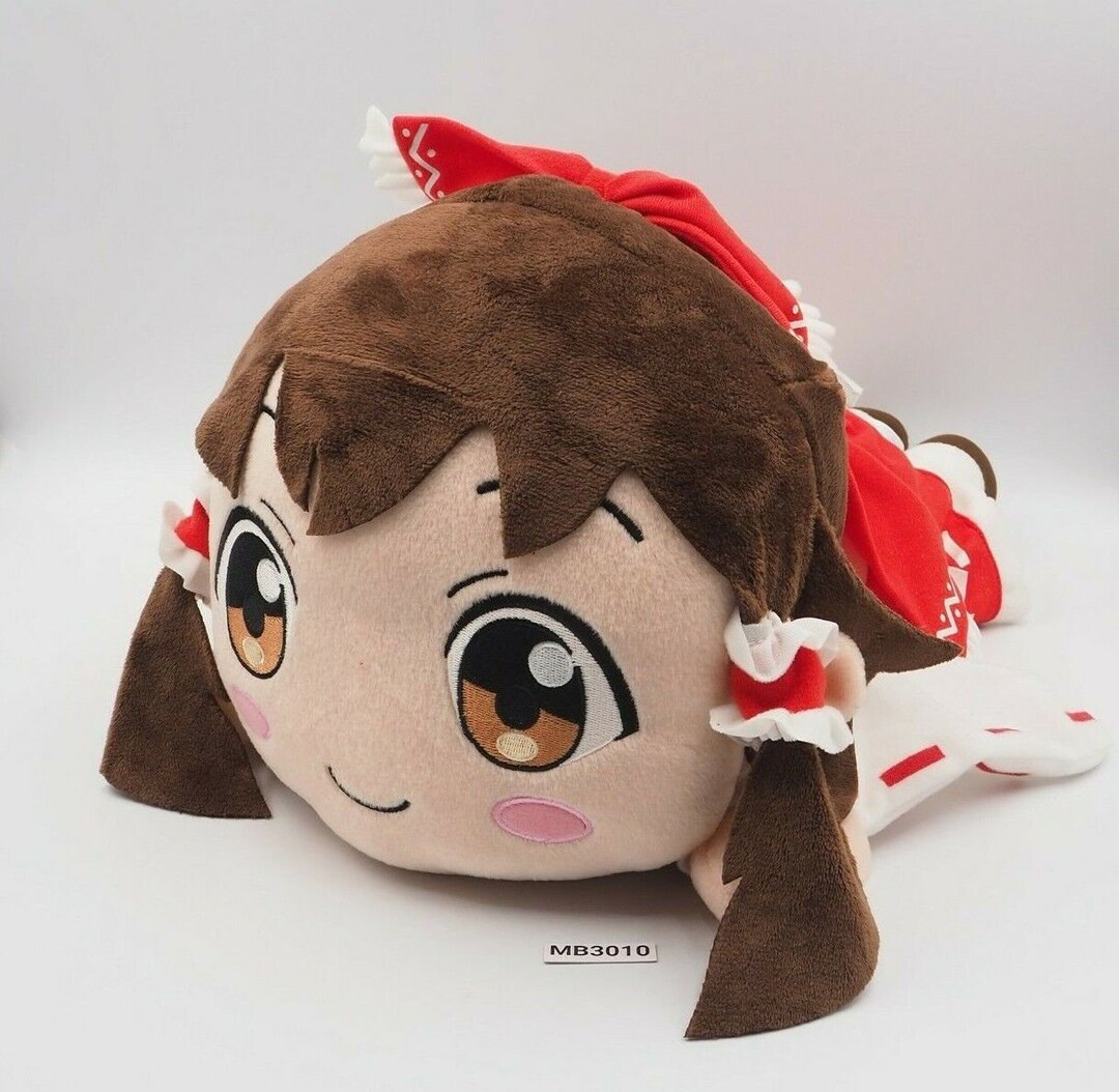 Touhou Project Mb3010 Hakurei Reimu Jumbo Nesoberi Sega Plush Etsy
