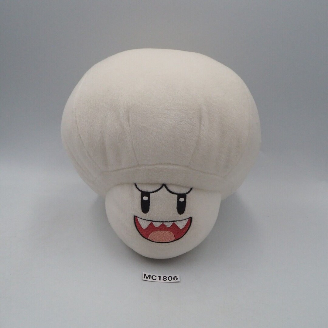 Super Mario Galaxy Boo Mushroom Mc1806 Banpresto 2009 Plush 8 Toy Doll ...