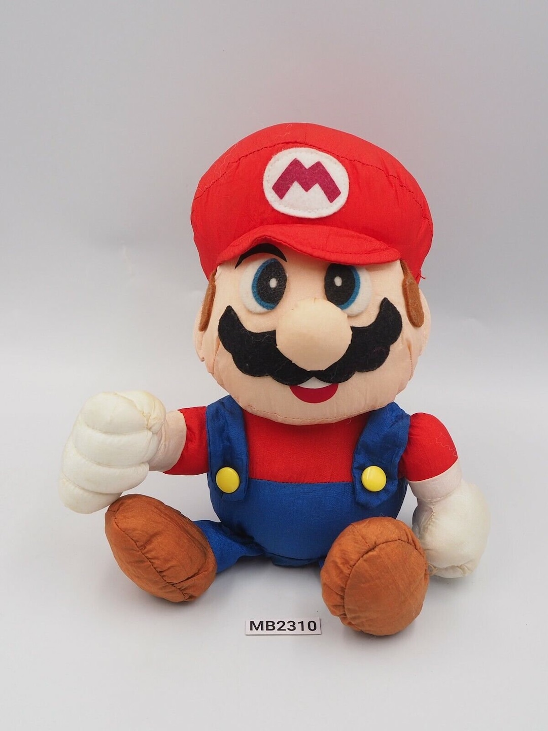Super Mario Bros Mb2310 Taffeta Squeaky Hammer Banpresto 1996 Plush 7 ...