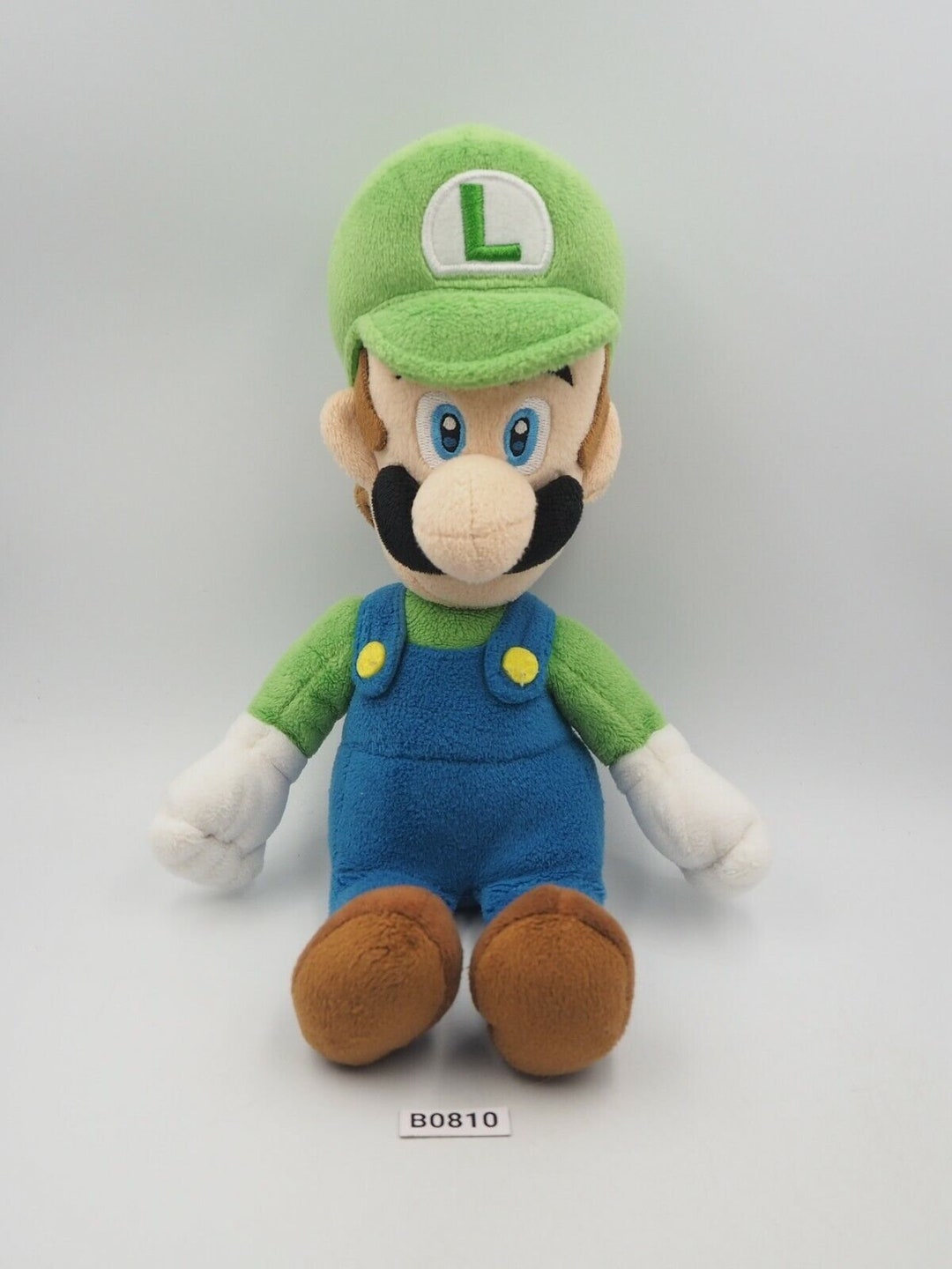 Luigi Super Mario Bros B0810 Sanei Plush 10 Stuffed Toy Doll Japan ...