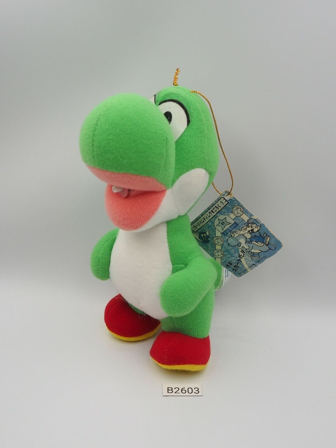 Yoshi Yossy Safari B2603 Hunting Super Mario Takara Plush 7 Toy Tag ...