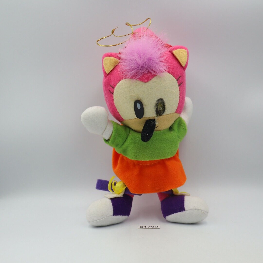 Sonic C1702 the Hedgehog Amy Rose Sega 1994 Plush 7 Junk - Etsy