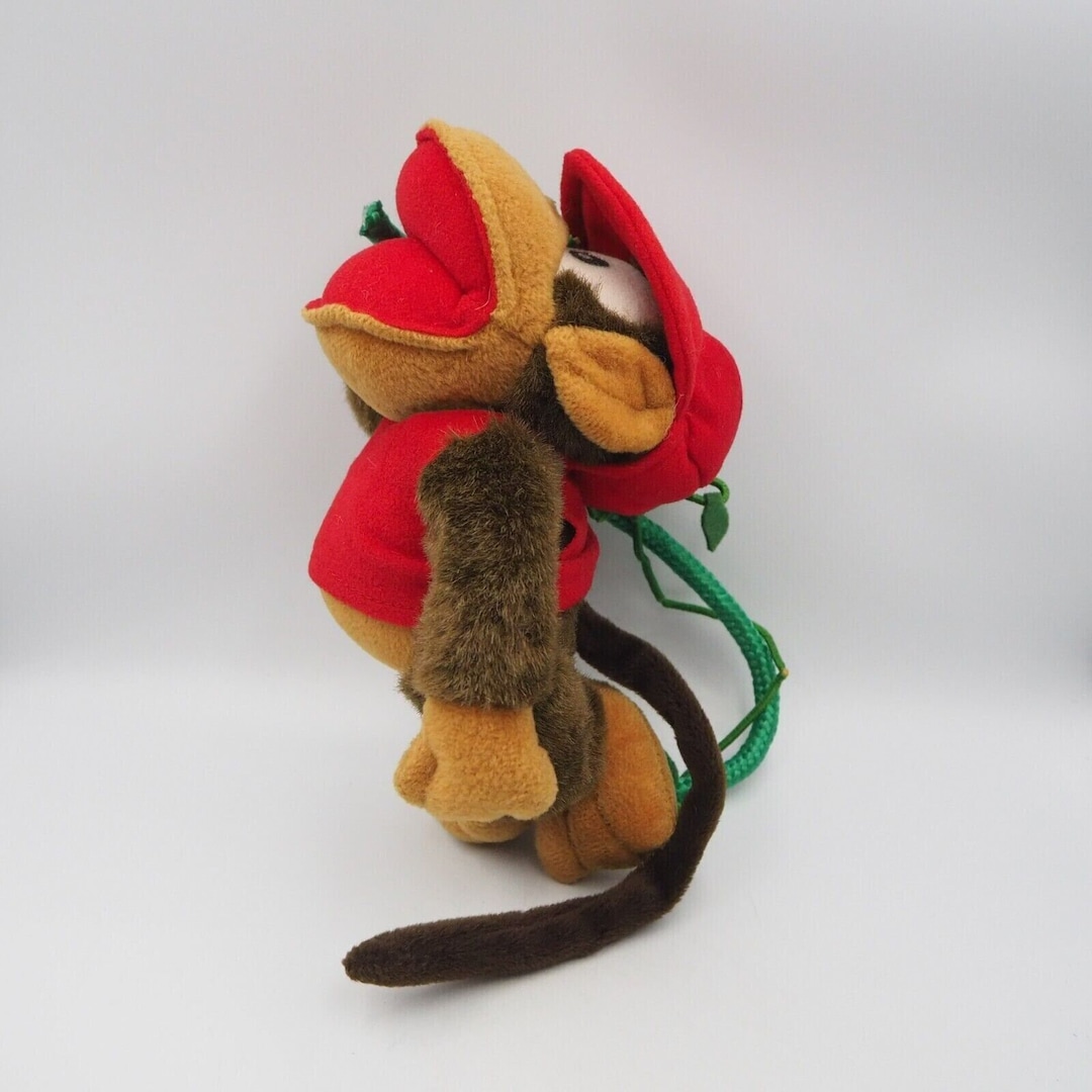 Diddy Kong Rope C1403 Super Donkey Kong Notag Banpresto 1995 Plush 7 ...