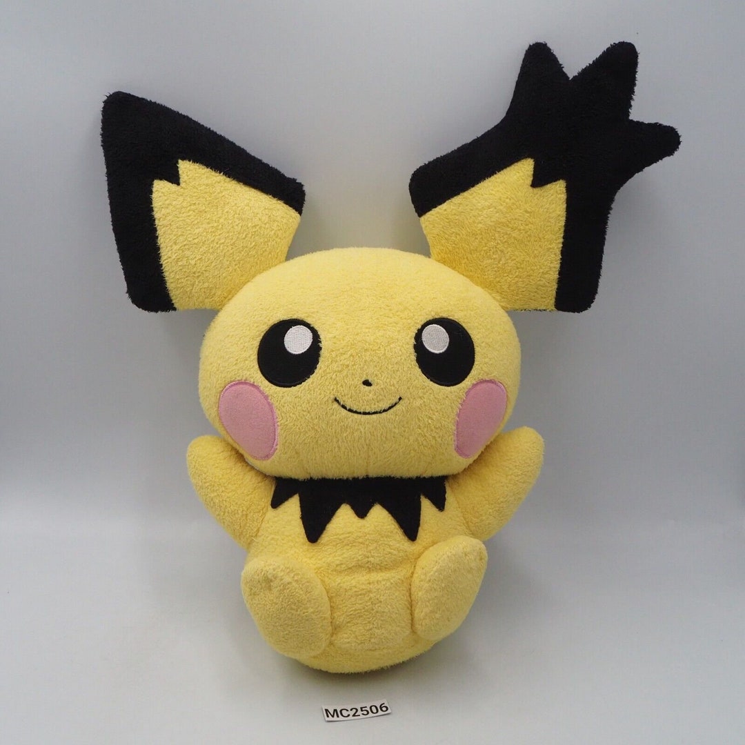 Pichu Mc2506 Spiky Ear Pokemon Takara Tomy 13 No Voice Box Plush Toy ...