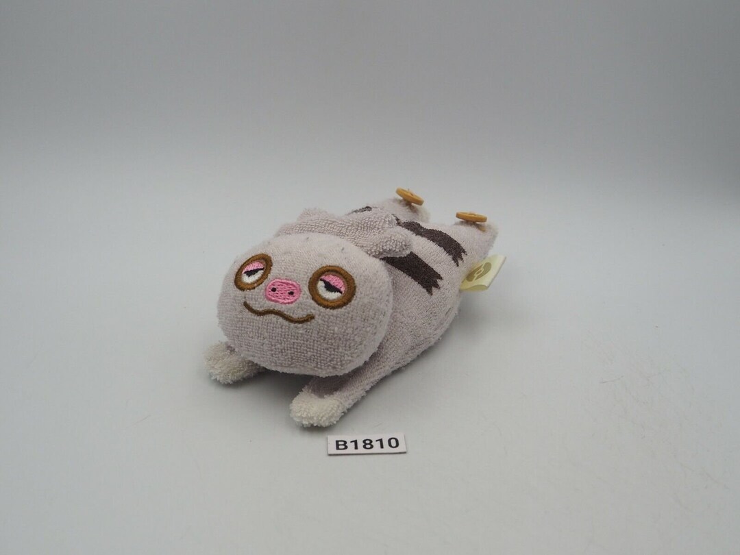 Slakoth B1810 Pokemon Train Button Bandai 2003 Beanie 4.5 Plush Toy ...
