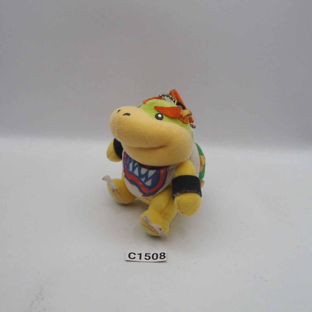 Baby Bowser Jr. C1508 Koopa Super Mario 2007 Mascot Plush 4 Toy Doll Sk ...