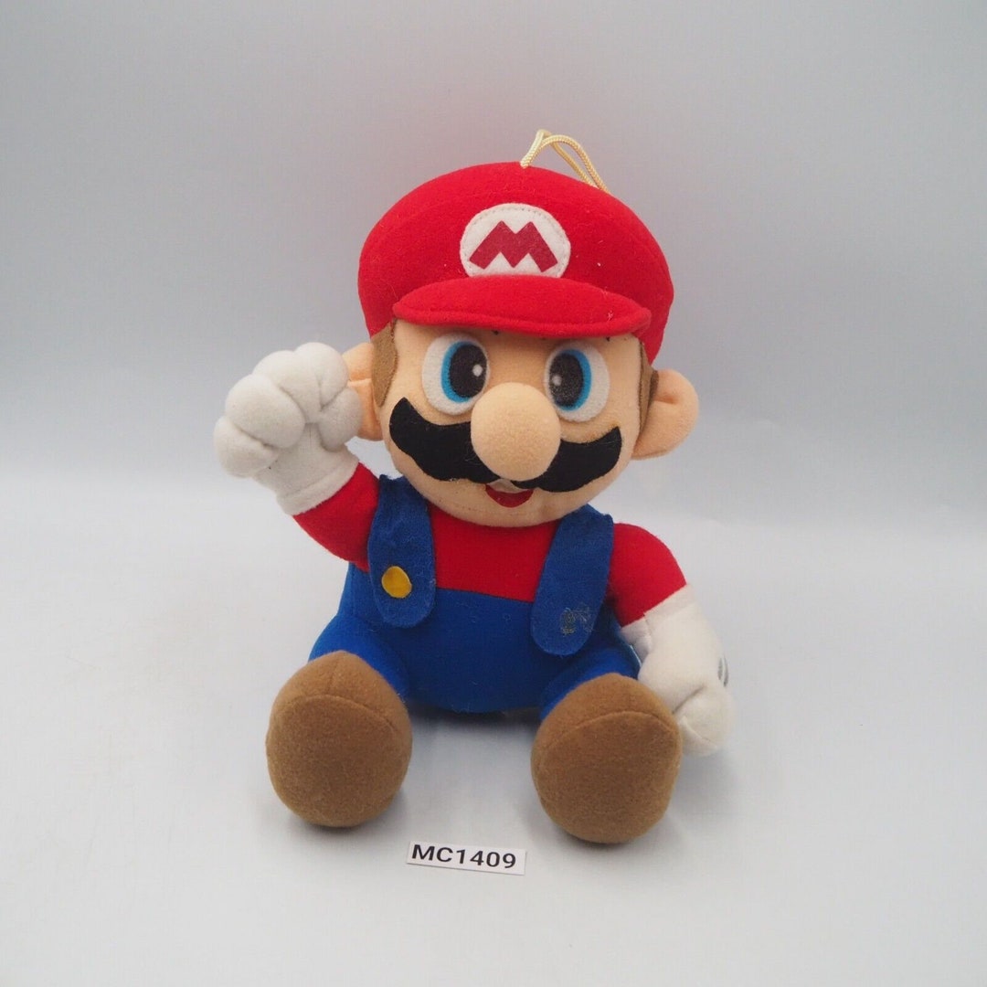 Super Mario Mc1409 All Star World Banpresto 1996 Plush 8 Toy Doll Japan ...