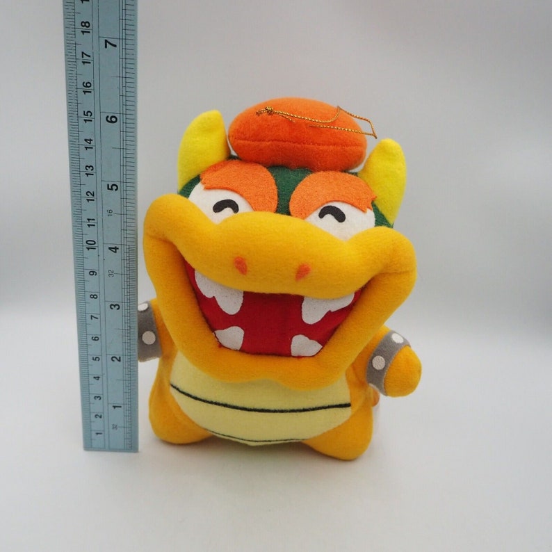 Bowser C1403 Super Mario Bros Banpresto 1992 Plush 6 Stuffed Toy Doll ...