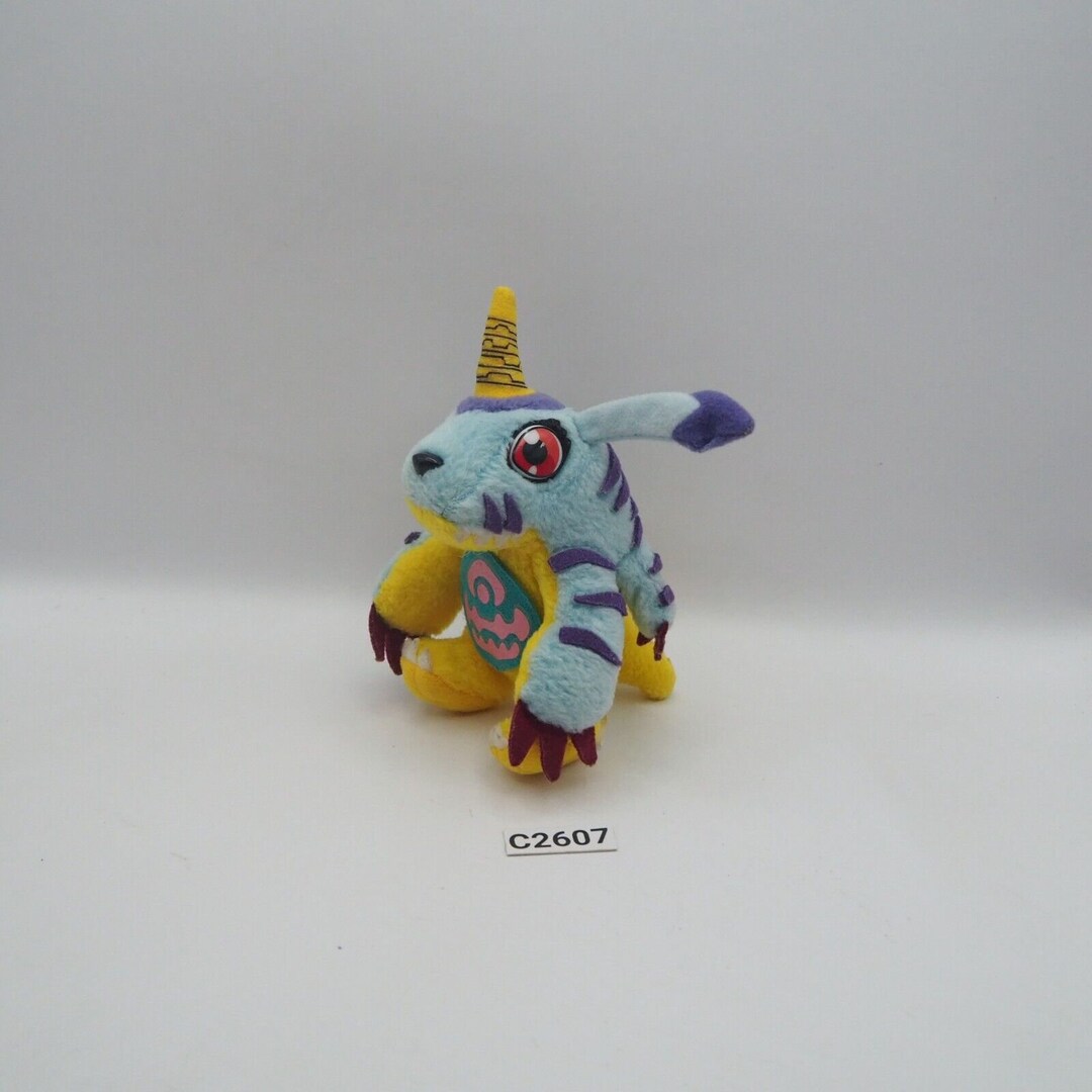 Gabumon C2607 Digimon Adventure Bandai 1999 Plush 4 - Etsy