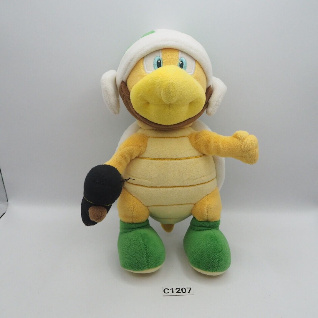 Hammer Bro Koopa C1207 Super Mario Bros Sanei Plush 8.5 Stuffed Toy ...
