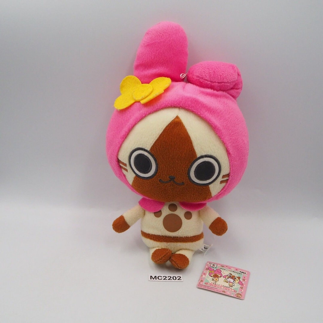 Monster Hunter Mc2202 Airou X Sanrio My Melody Plush 12 Tag Toy Doll Japan - Etsy