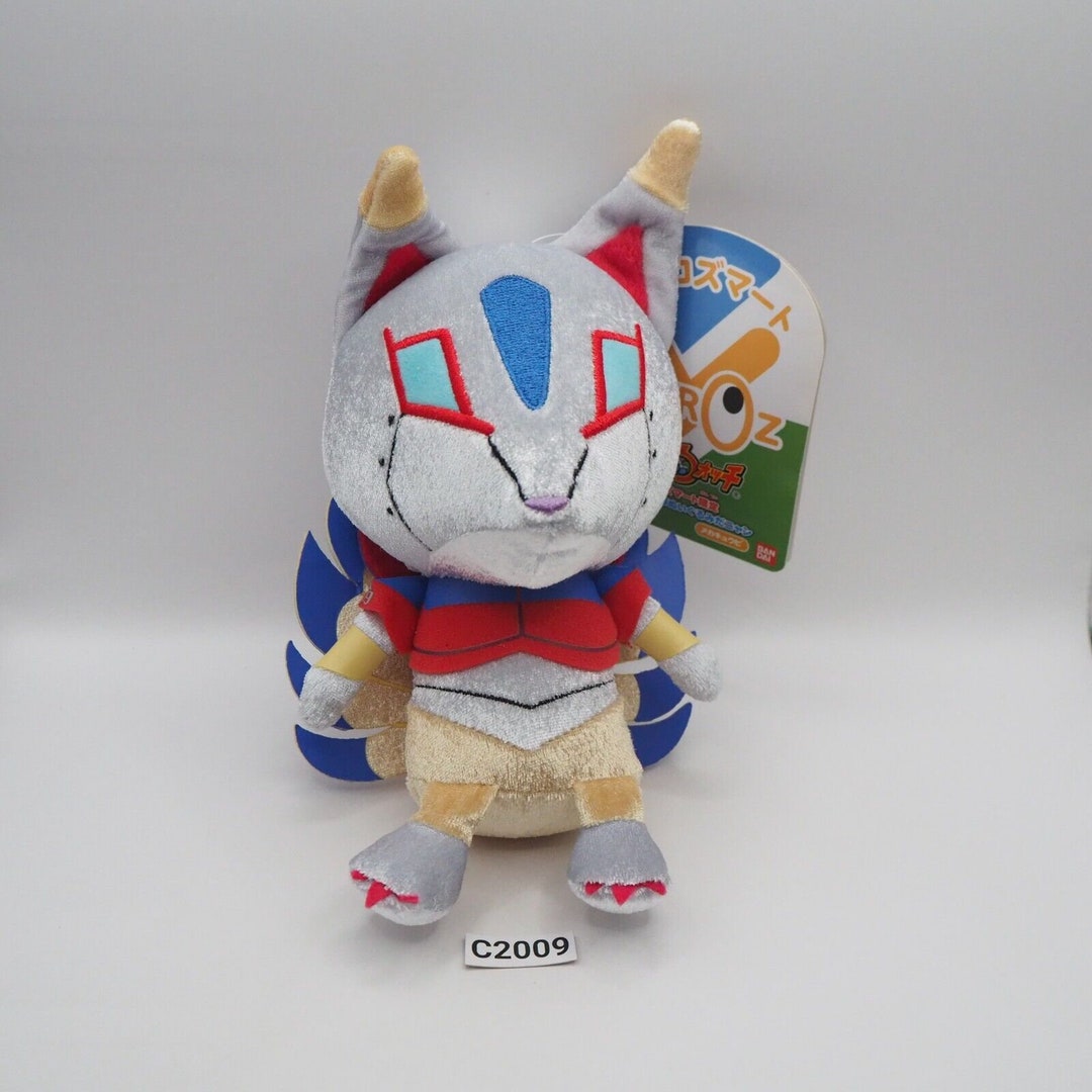 Yokai Watch C2009 Kyubot Mega Kyubi Bandai Yorozumart Plush 7 Toy Doll ...