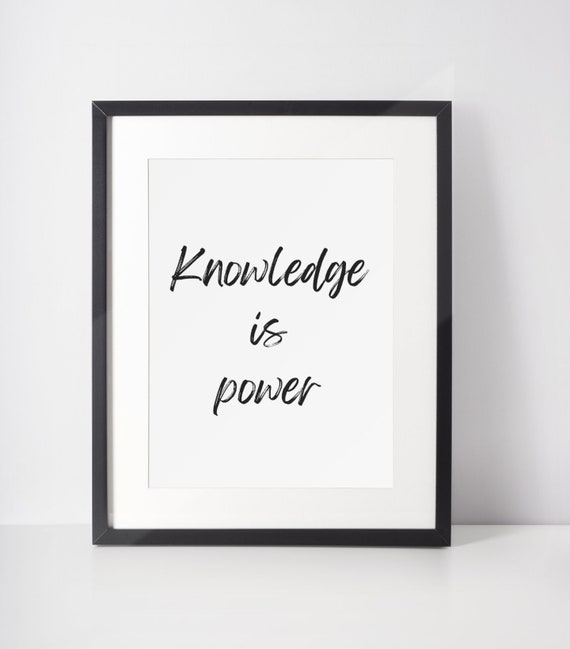 Knowledge Power Quotes