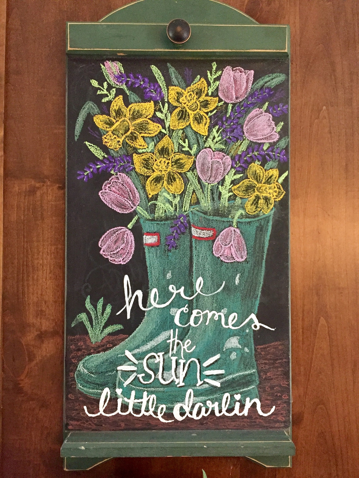 CUSTOM CHALKBOARD ART - Etsy