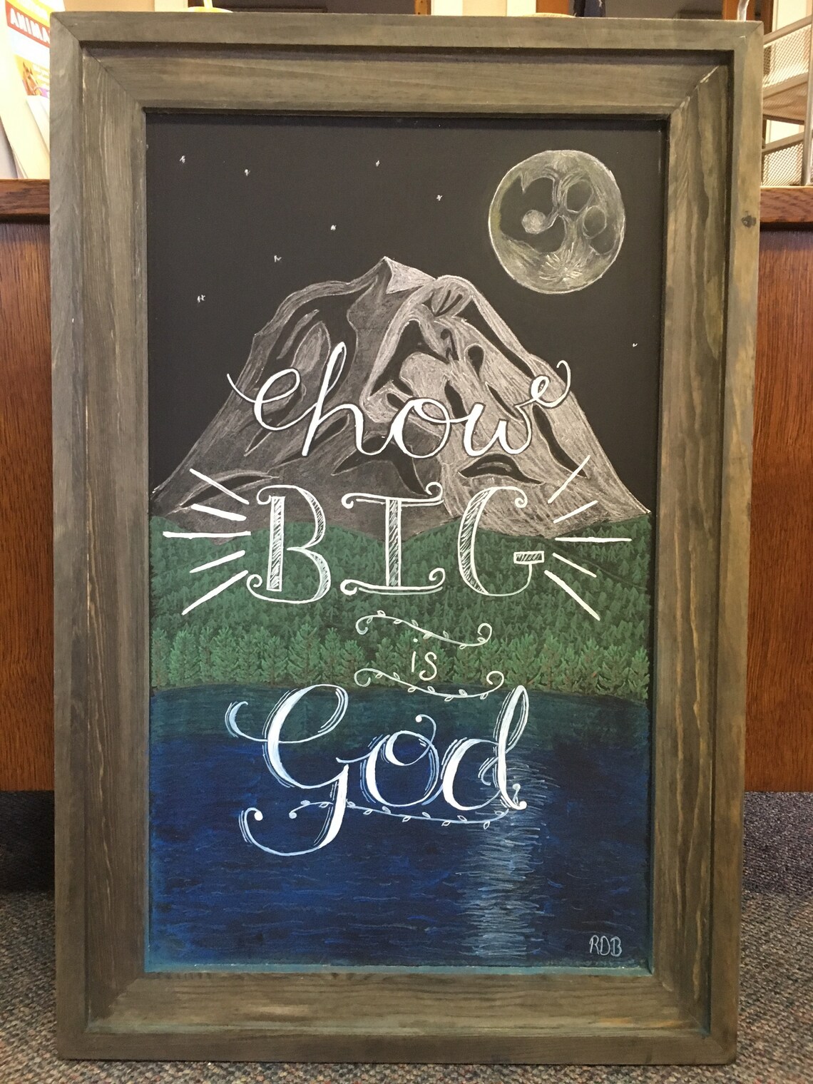 CUSTOM CHALKBOARD ART - Etsy