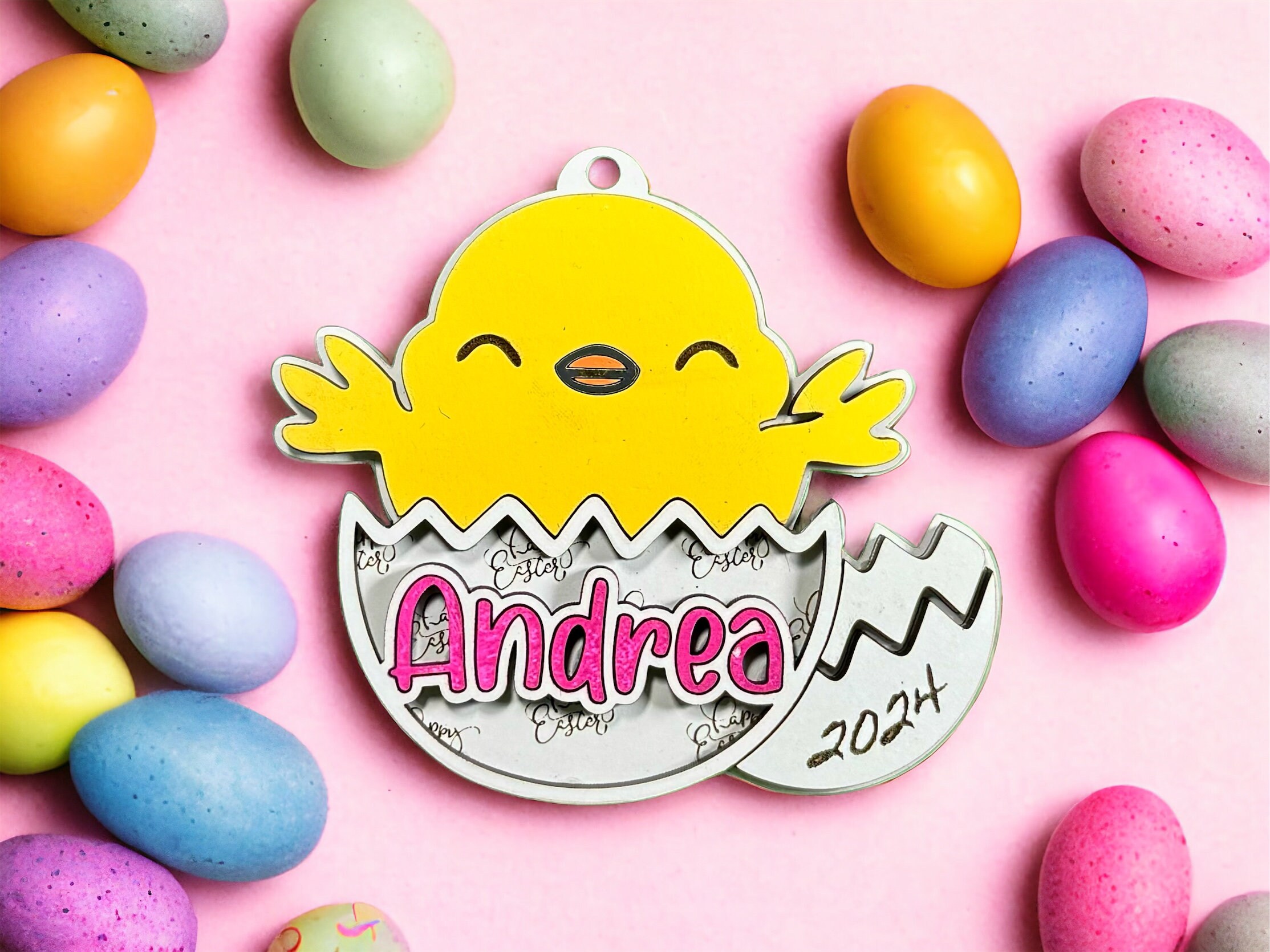 Personalized Easter Basket Tags -easter Egg Tag - Easter Chick Tag ...