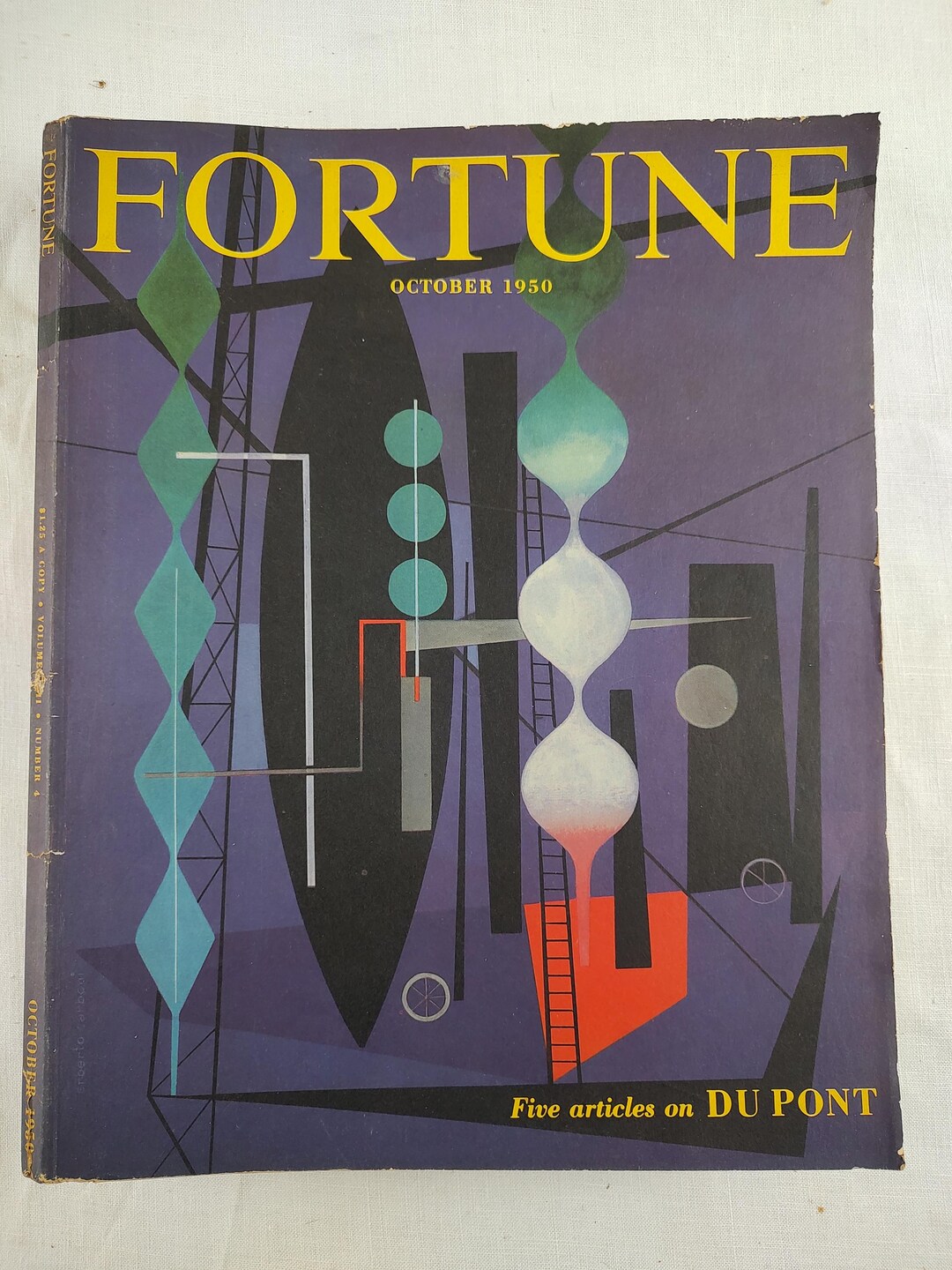 Vintage Fortune Magazines, Lot of 5, 1950. - Etsy
