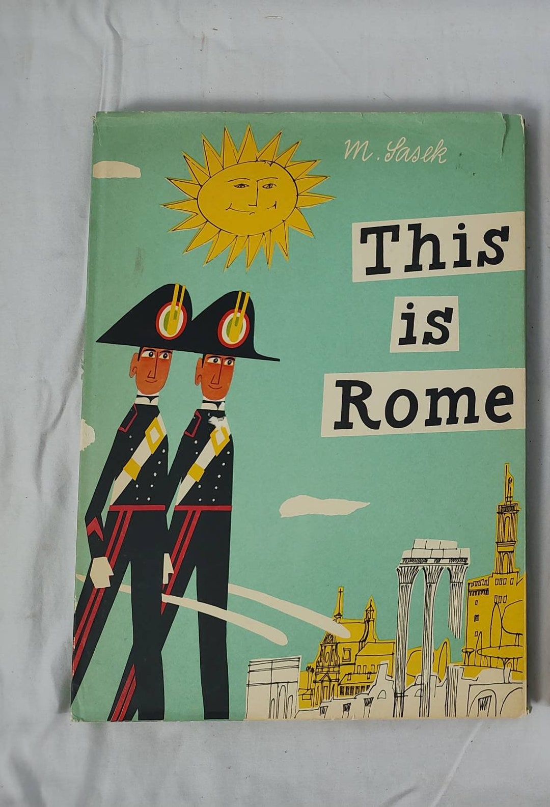 Book "this is Rome" Vintage Children's Book. - Etsy