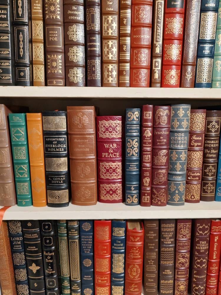 Easton Press Leather Bound Books. Amazing Condition - Etsy