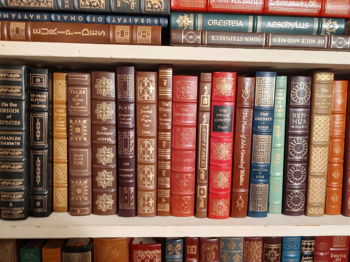 Easton Press Leather Bound Books Collection 2. Amazing Condition - Etsy