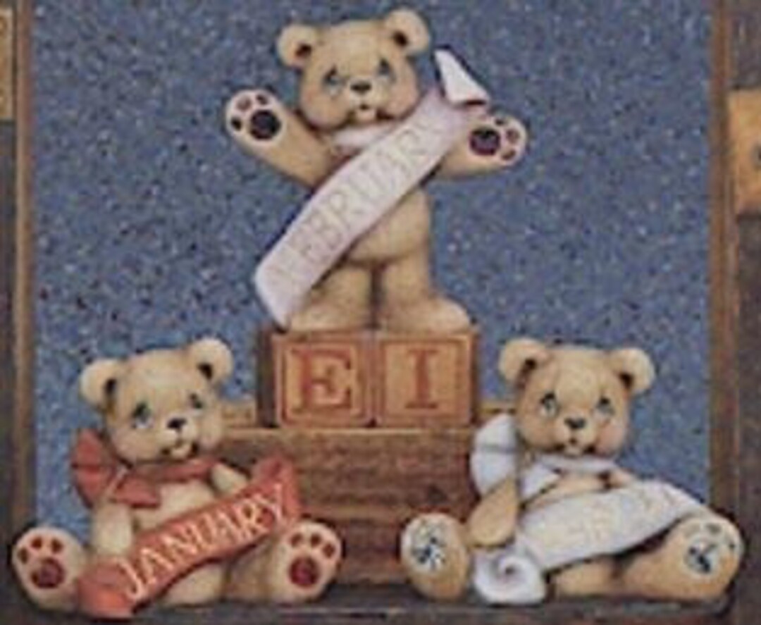 Birthstone Bears - Etsy