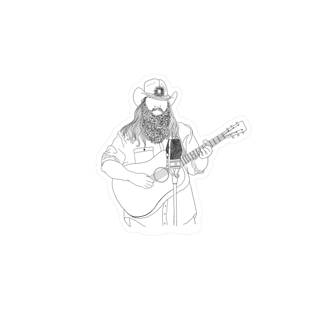Chris Stapleton Vinyl Decals - Etsy