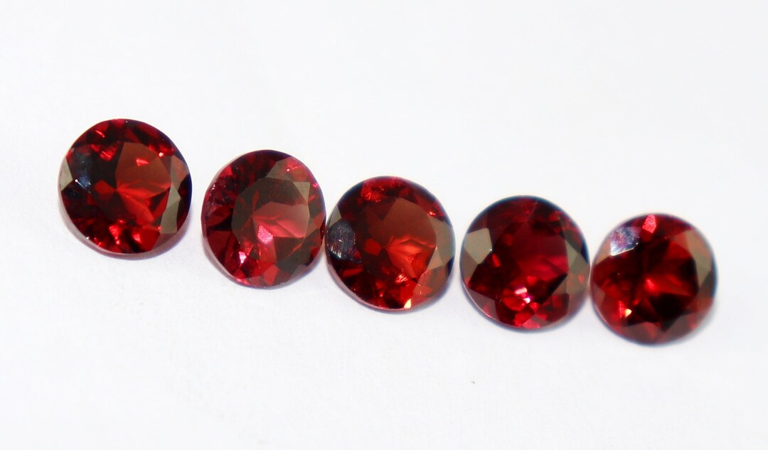Natural Top Color Garnet Beautiful Cutting Stone / Garnet Gemstones ...