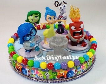 Inside Out Cake Topper - Etsy
