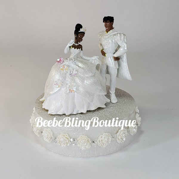 Princess and the Frog Wedding Cake Topper - Etsy
