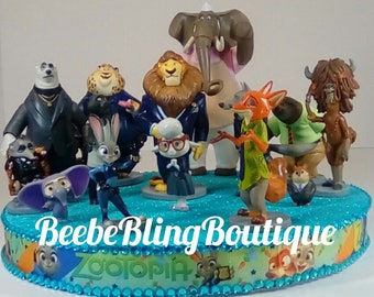 Zootopia Cake Topper - Etsy