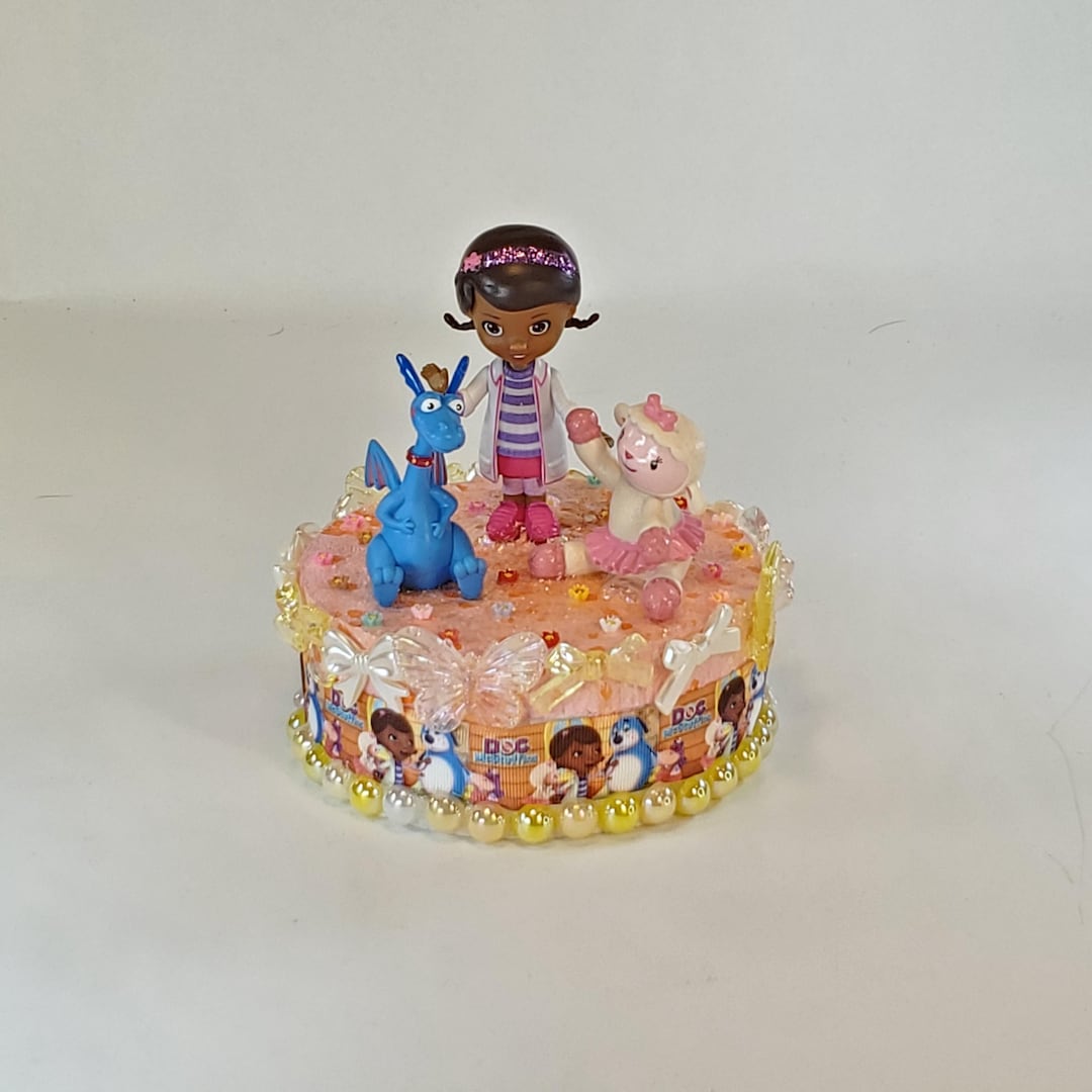 Disney Doc Mcstuffins Cake Topper. Doc Mcstuffins Centerpiece ...