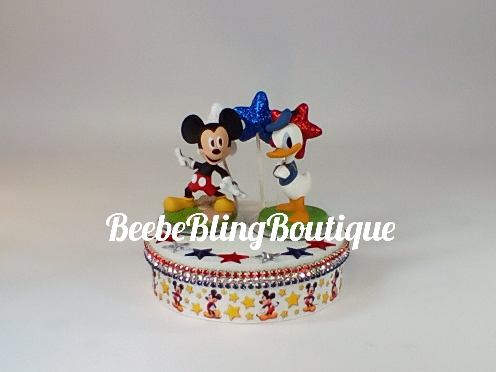 Paper & Party Supplies Disney Mickey Mouse and Donald Duck cake topper ...