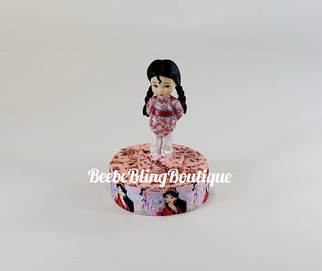 Disney Princess Mulan Cake Topper. Mulan Centerpiece Decoration. A ...