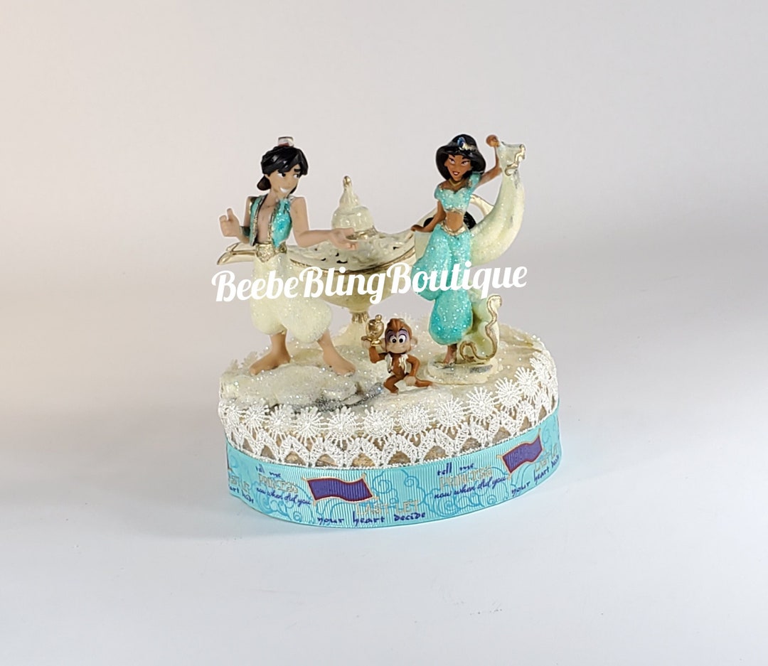 Disney Aladdin Cake Topper Prince Aladdin and Princess - Etsy