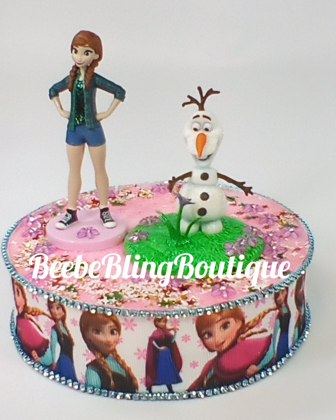 Disney princess Anna Cake topper. Disney Frozen With Olaf | Etsy