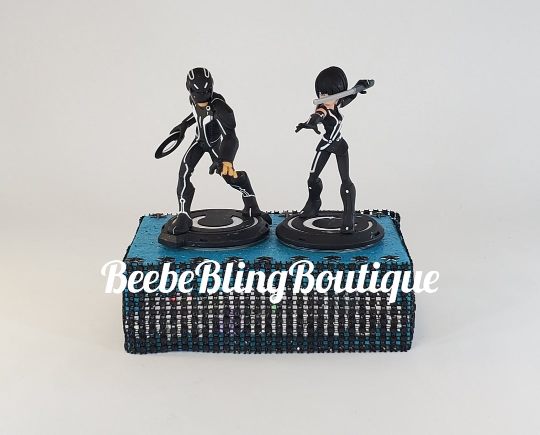 Disney Tron Cake Topper. Tron Centerpiece Decoration. A Great Keepsake ...