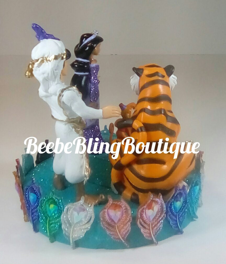 Disney Aladdin Cake Topper Prince Aladdin and Princess | Etsy