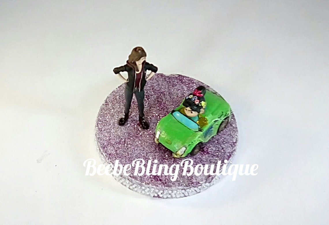 Disney Vanellope Von Schweetz and Shank Cake Topper. Ralph | Etsy
