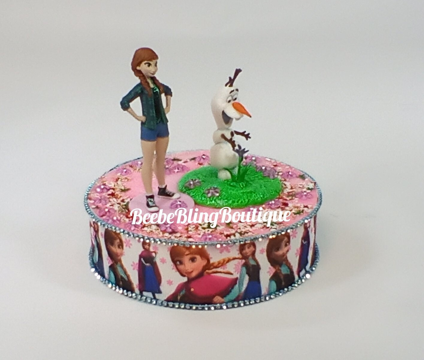 Disney princess Anna Cake topper. Disney Frozen With Olaf | Etsy