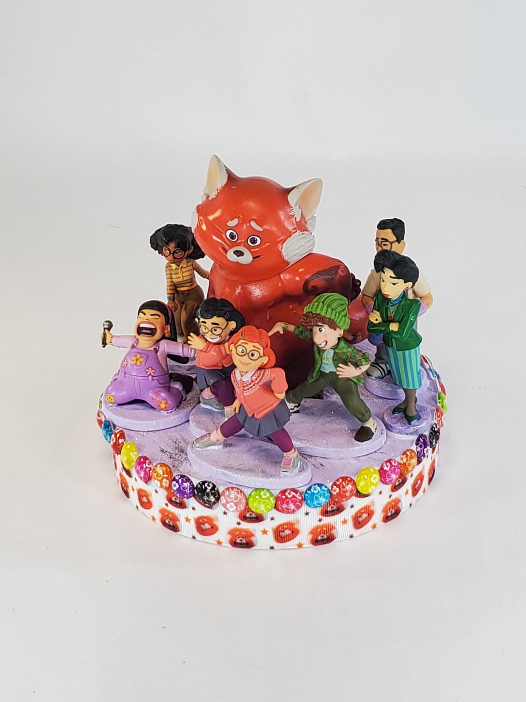 Disney Turning Red Cake Topper. Turning Red Centerpiece Decoration. A ...