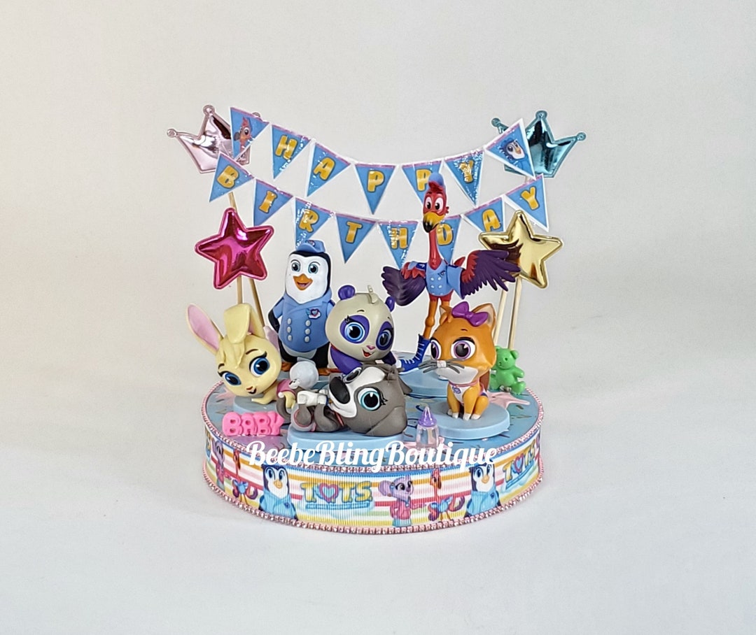 Disney T.O.T.S. Cake Topper. T.O.T.S. Centerpiece Decoration. - Etsy