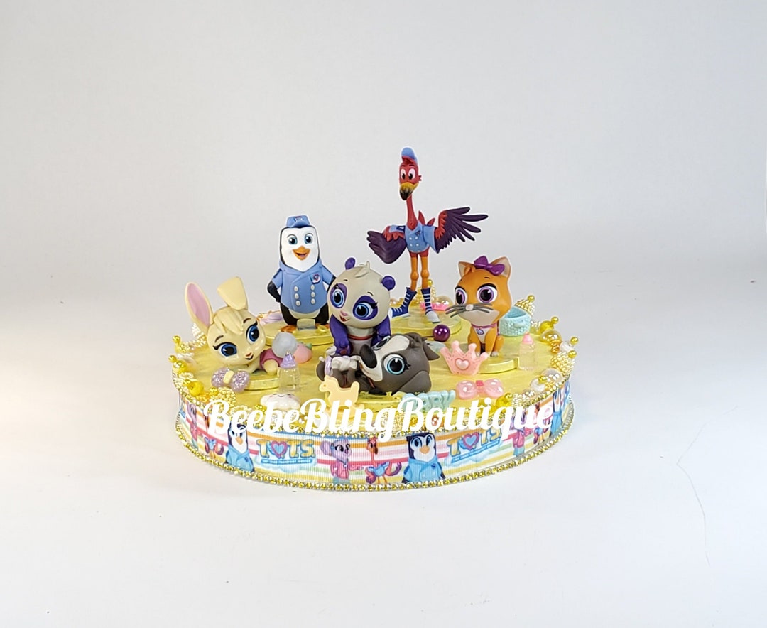 Disney T.O.T.S. Cake Topper. T.O.T.S. Centerpiece Decoration. A Great ...