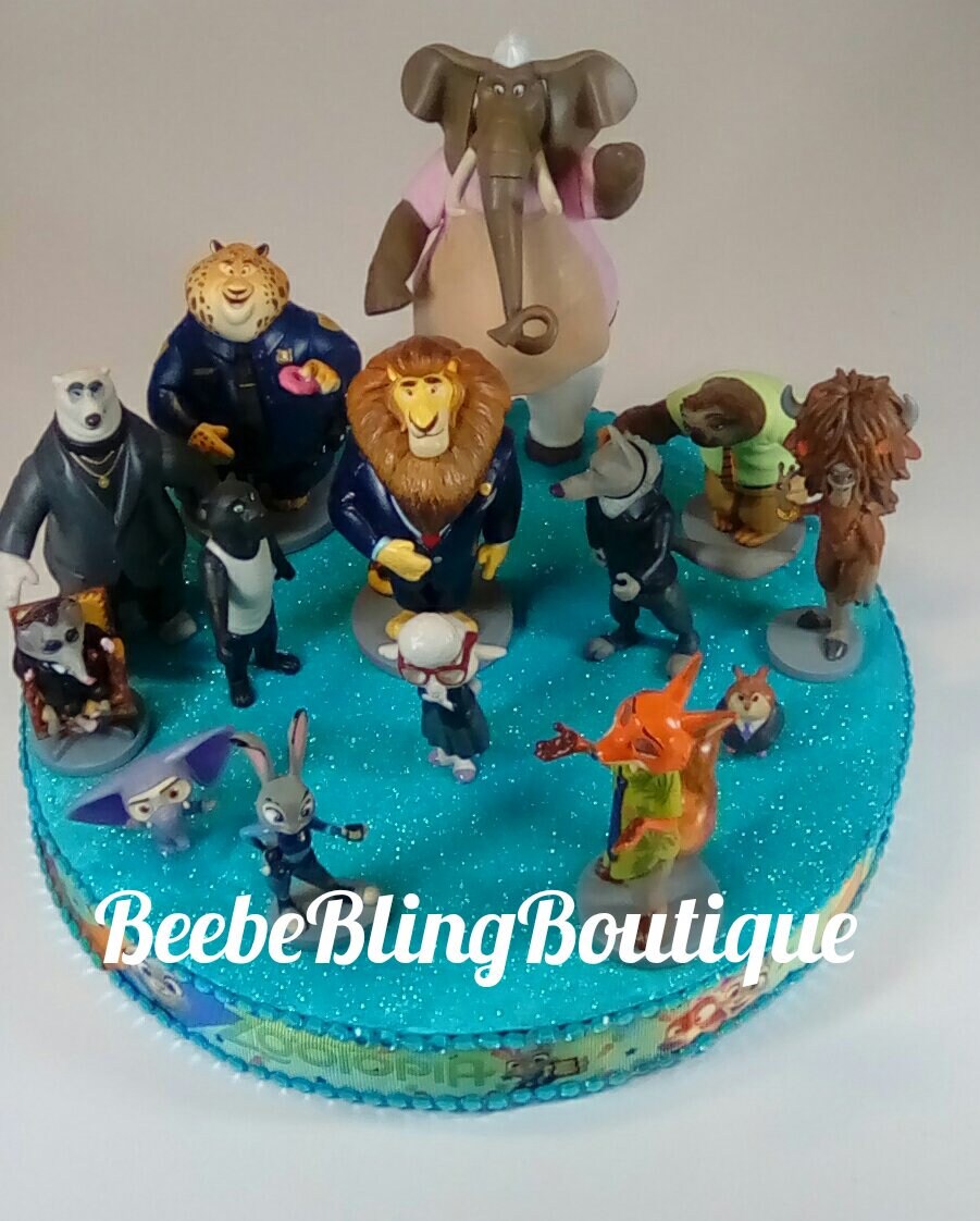 Disney Zootopia Large Cake Topper or Centerpiece. | Etsy